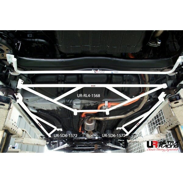 Honda CR-Z - Rear Lower Bar / Rear Member Brace | Ultra Racing Malaysia
