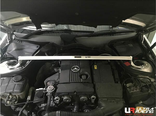 Mercedes-Benz W203 - Front Strut Bar / Front Tower Bar / Front Upper ...