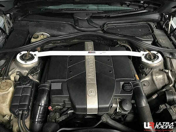 Mercedes-Benz W220 - Front Strut Bar / Front Tower Bar / Front Upper ...