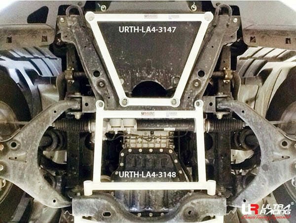 Isuzu Mu-X - Front Lower Bar / Front Member Brace | Ultra Racing Malaysia