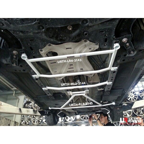 Mazda 2 - Front Lower Bar / Front Member Brace | Ultra Racing Malaysia