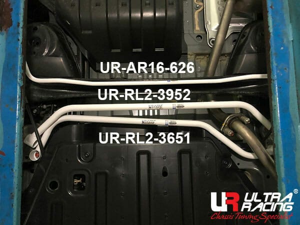 Honda Freed - Rear Lower Bar / Rear Member Brace | Ultra Racing Malaysia