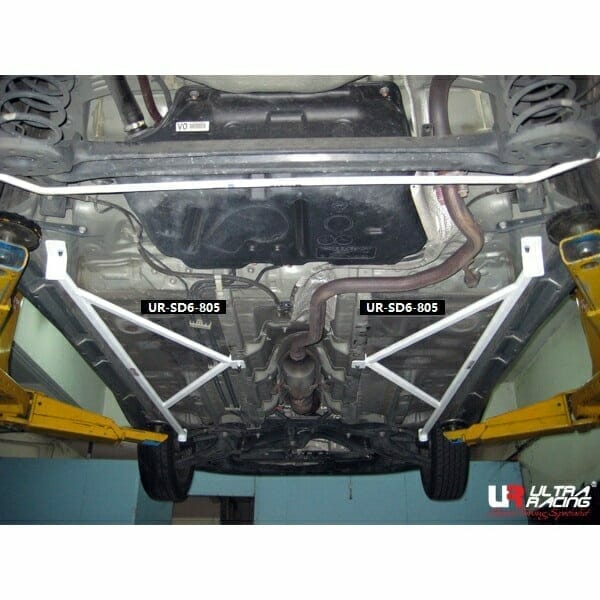 Toyota Prius C / Vios - Side Lower Bar / Side Floor Bar | Ultra Racing ...