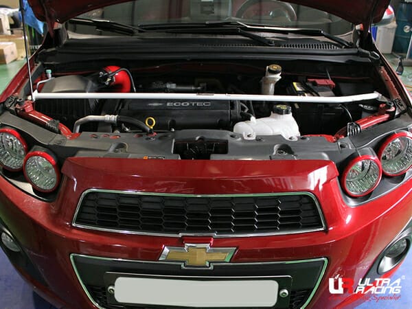 Chevrolet Aveo - Front Strut Bar / Front Tower Bar / Front Upper Brace ...