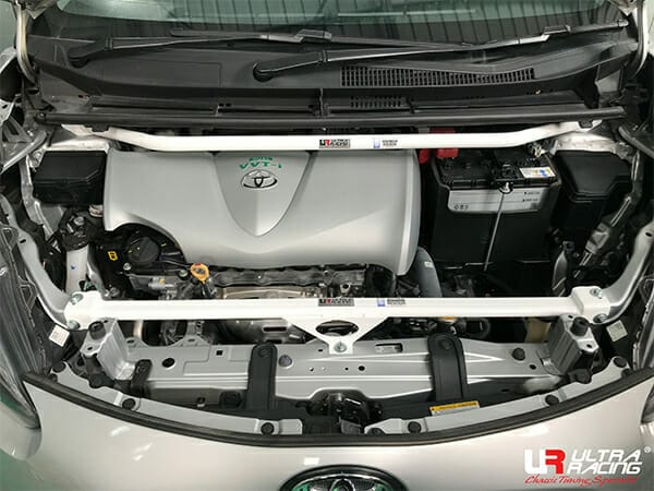 Toyota Sienta - Front Strut Bar / Front Tower Bar / Front Upper Brace ...