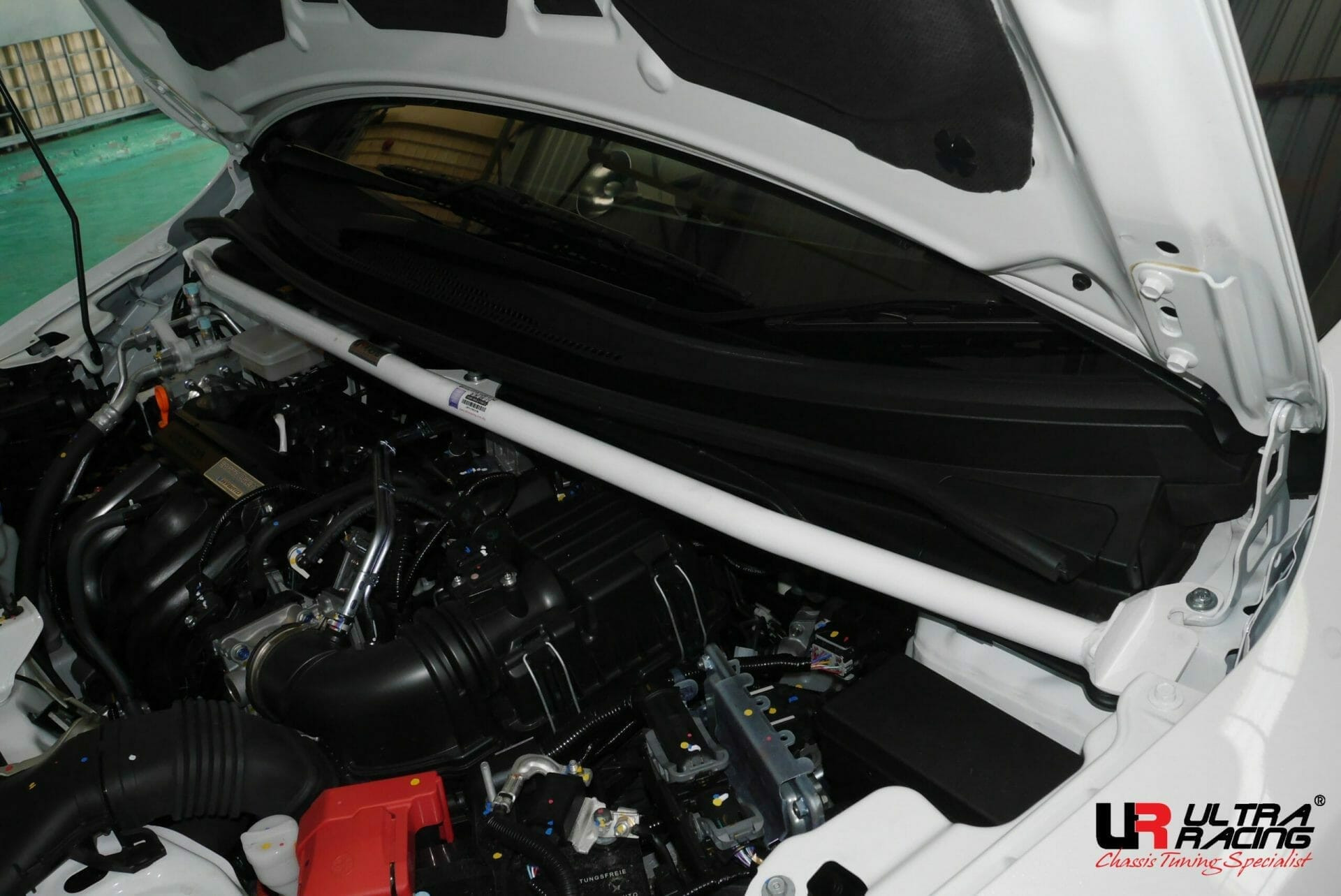 Honda Jazz - Front Strut Bar / Front Tower Bar / Front Upper Brace | Ultra Racing Malaysia