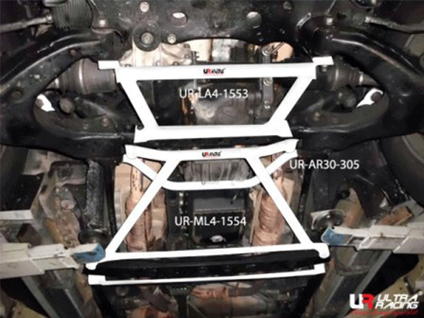 Lexus LX 470 - Front Lower Bar / Front Member Brace | Ultra Racing Malaysia