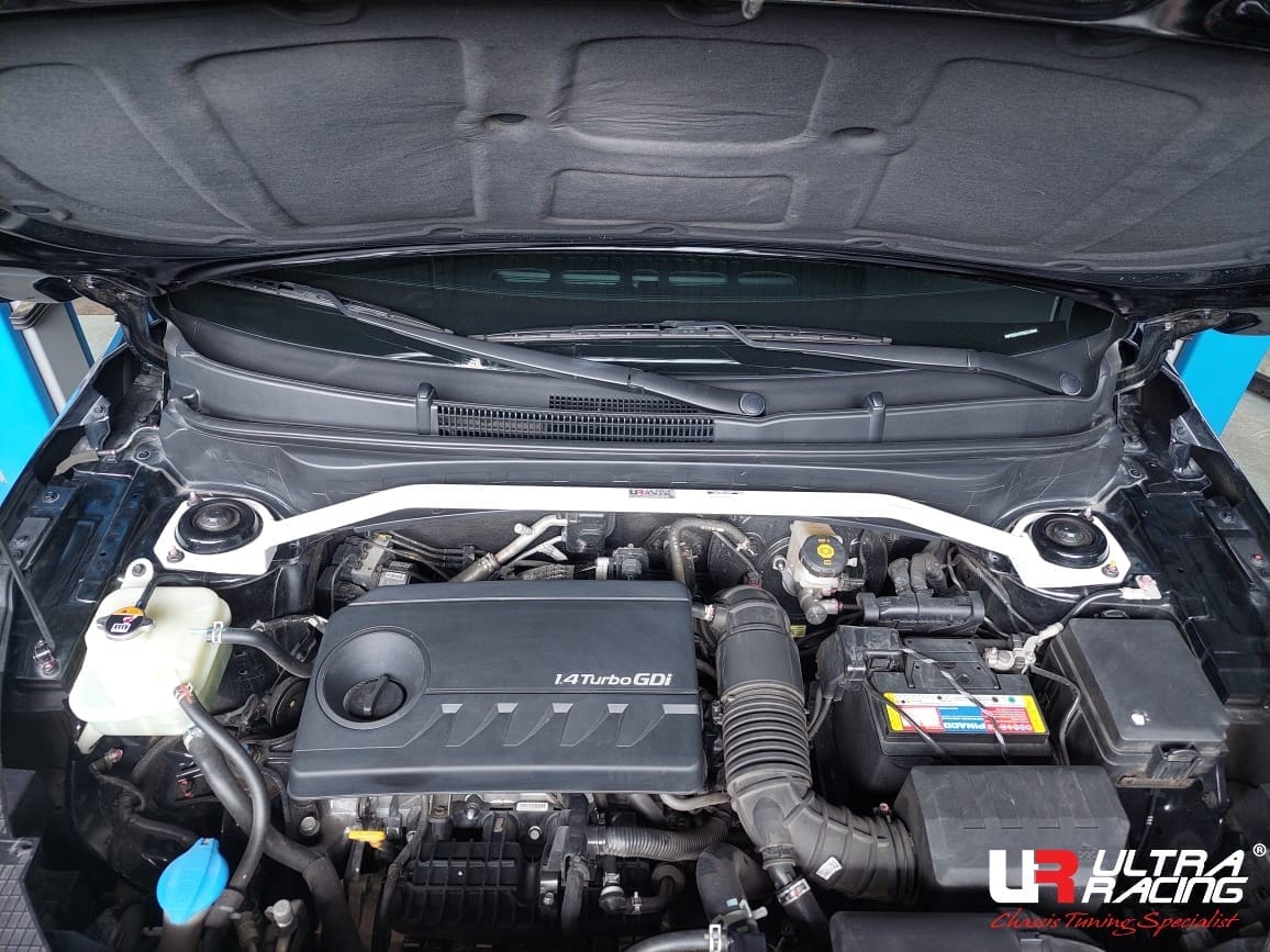 Kia Seltos - Front Strut Bar / Front Tower Bar / Front Upper Brace ...