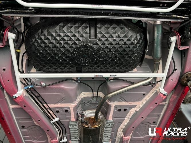 Perodua Axia - Rear Lower Bar / Rear Member Brace | Ultra Racing Malaysia