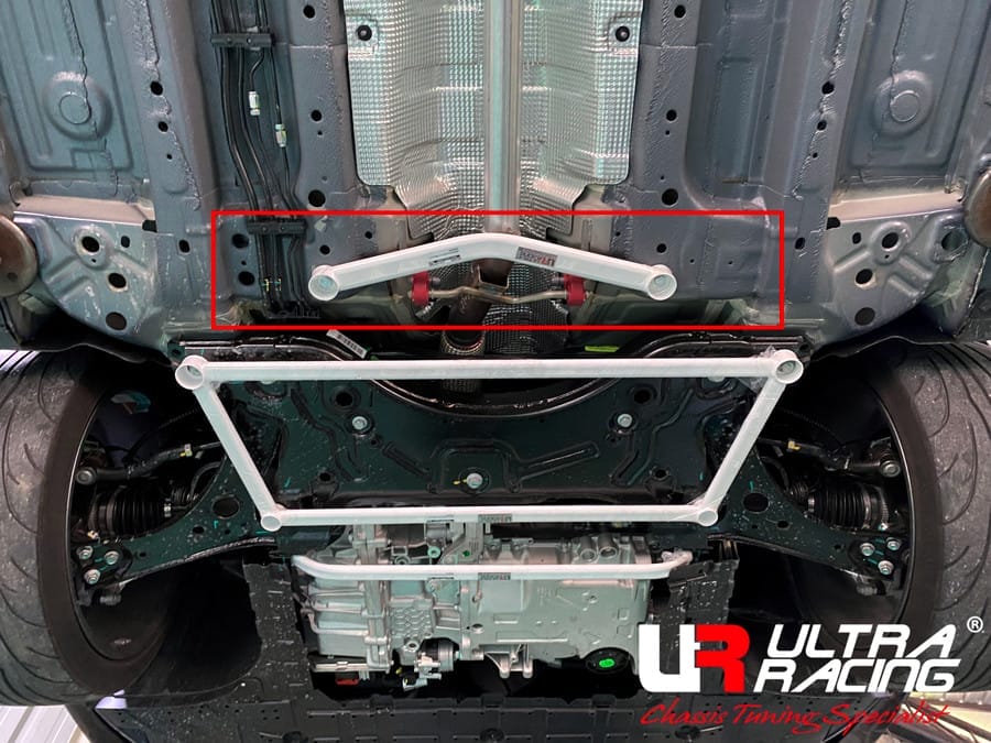 Proton S70 - Middle Lower Bar / Middle Member Brace | Ultra Racing Malaysia