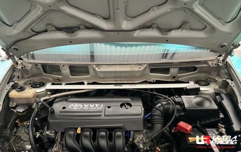 Toyota Spacio - Front Strut Bar / Front Tower Bar / Front Upper Brace ...