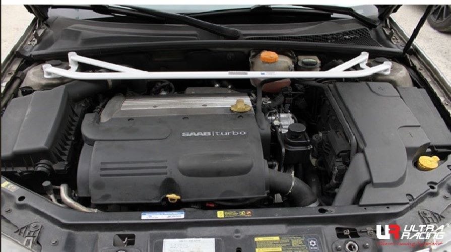 Saab 9-3 - Front Strut Bar / Front Tower Bar / Front Upper Brace ...